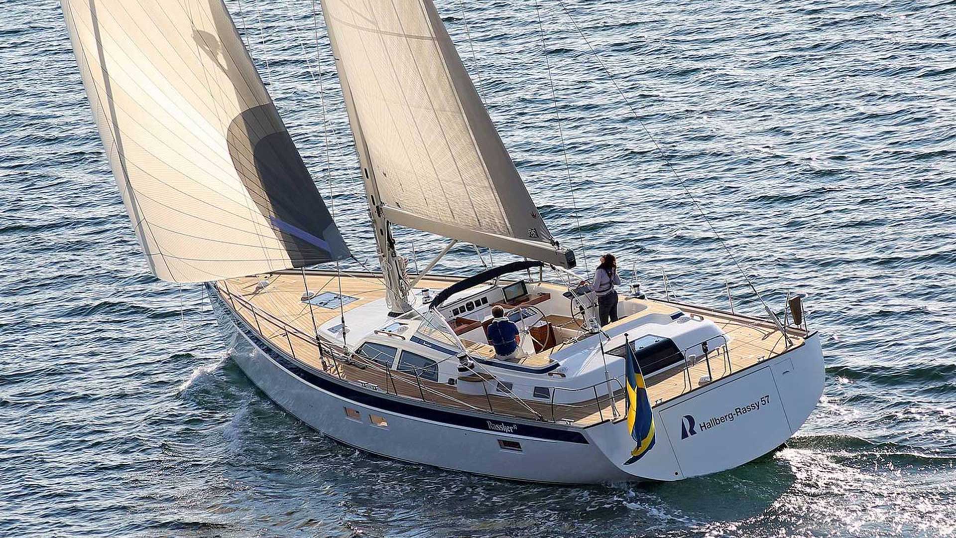 Hallberg Rassy 57 Yacht Design | German Frers Naval Engineering