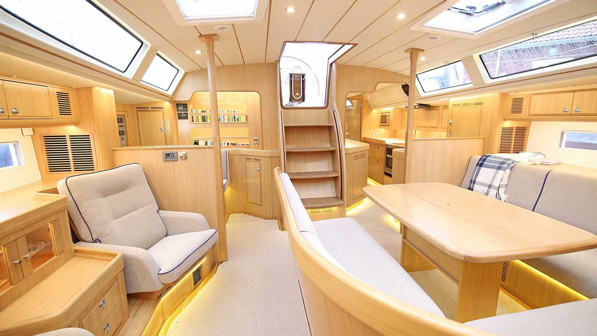 Hallberg Rassy 64 Super Yacht | German Frers Naval Engineering